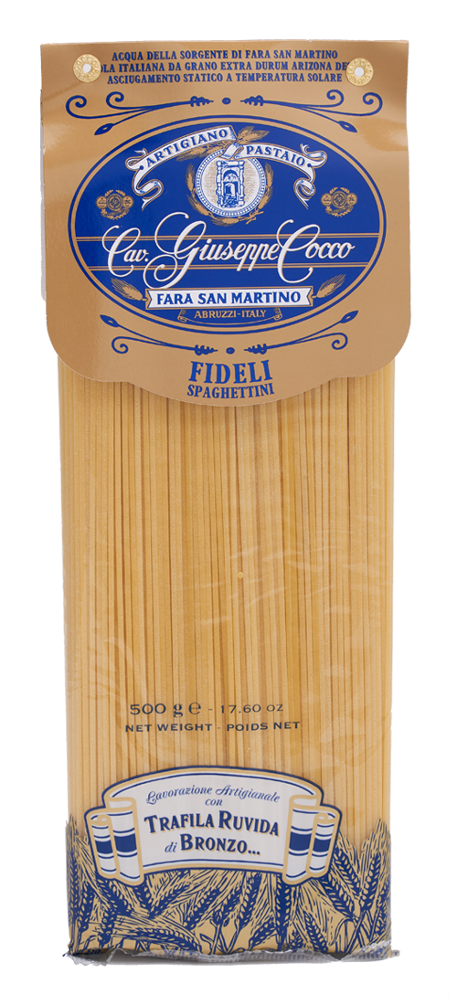 FIDELI (Spaghettini) de la Giuseppe Cocco / 500 g - Pasta artizanală ...